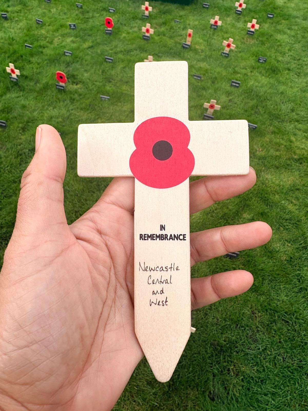 Poppy remembernance NC&W 2025 – Chi Onwurah MP